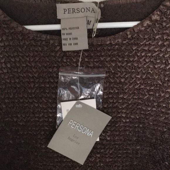 Persona | Jackets & Coats | Lovely Brown 2piece Jacket And Top By ...